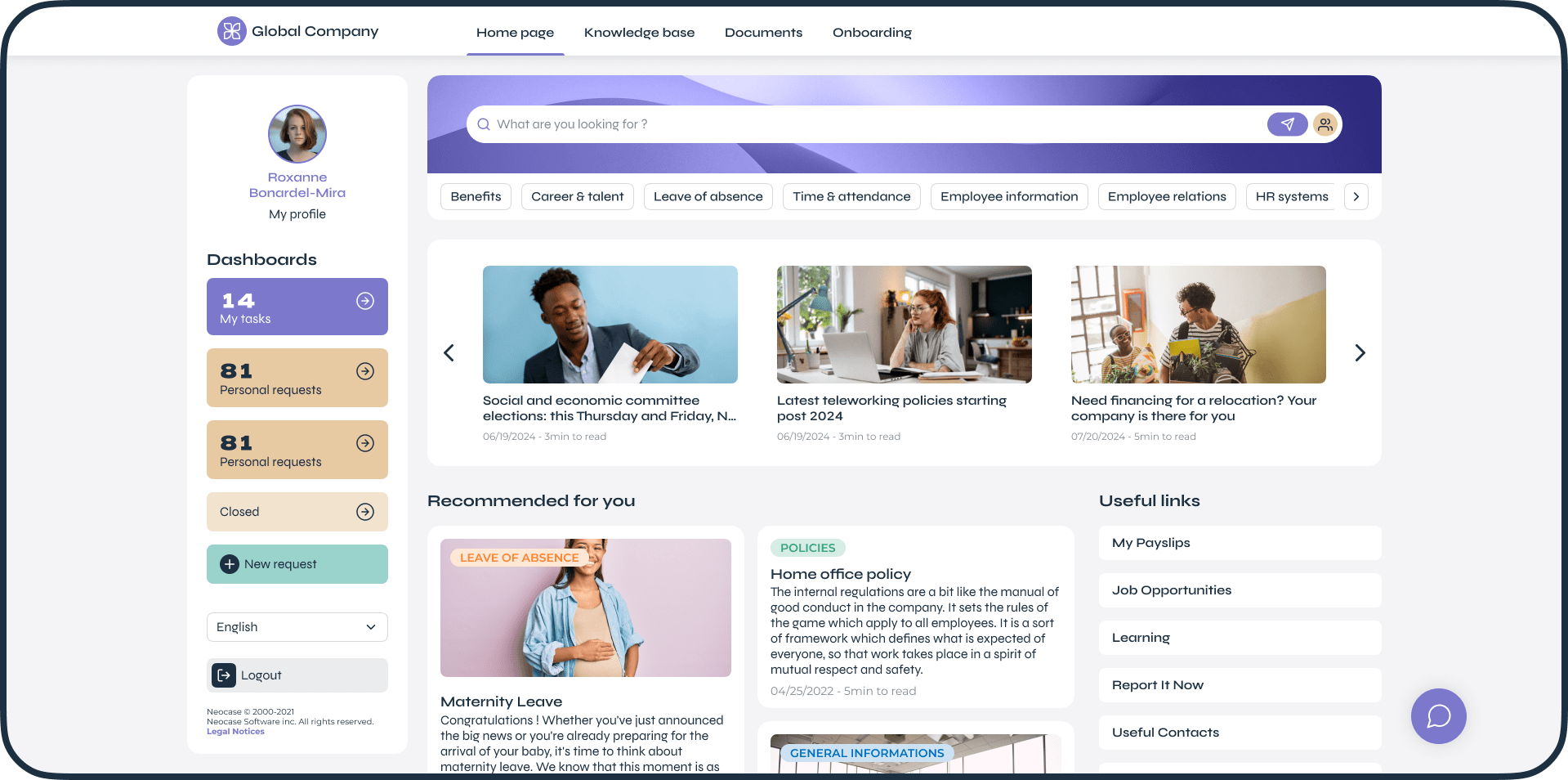 Accueil - Neocase Software
